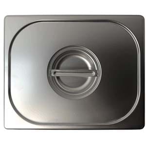INSERT HALF LID HEAVY DUTY STAINLESS STEEL - McCater